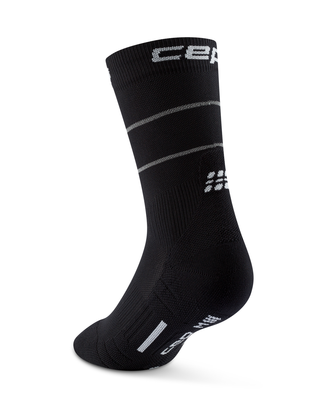 Pro Run Reflective Mid Cut Compression Socks | Unisex | CEP Running